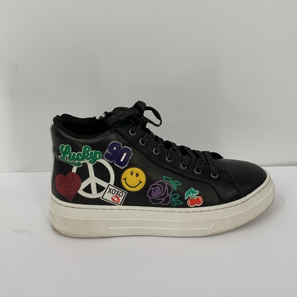 Steve Madden | Shoes | Steve Madden Beta High Top Black Sneakers Shoe ...
